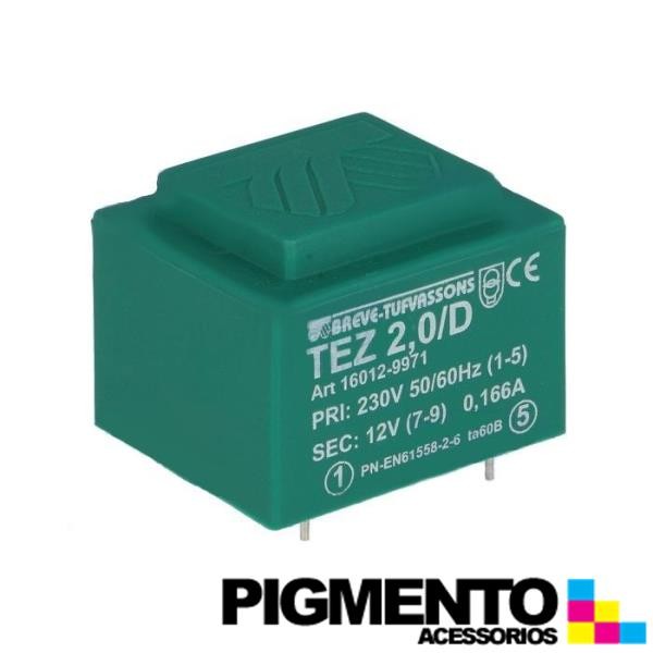 Transformador encapsulado para PCB 230VAC/12V 2VA - Componentes ...