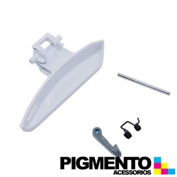 KIT PUXADOR DA PORTA E TRINCO DA PORTA VICTORIA, BRANCO - Fechos e ...